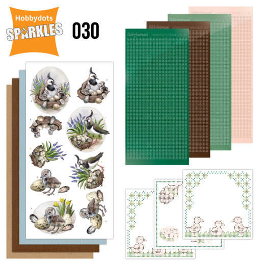 SPDO030 Sparkles set 30 - Amy Design - Botanical Spring - Van Enk Cards
